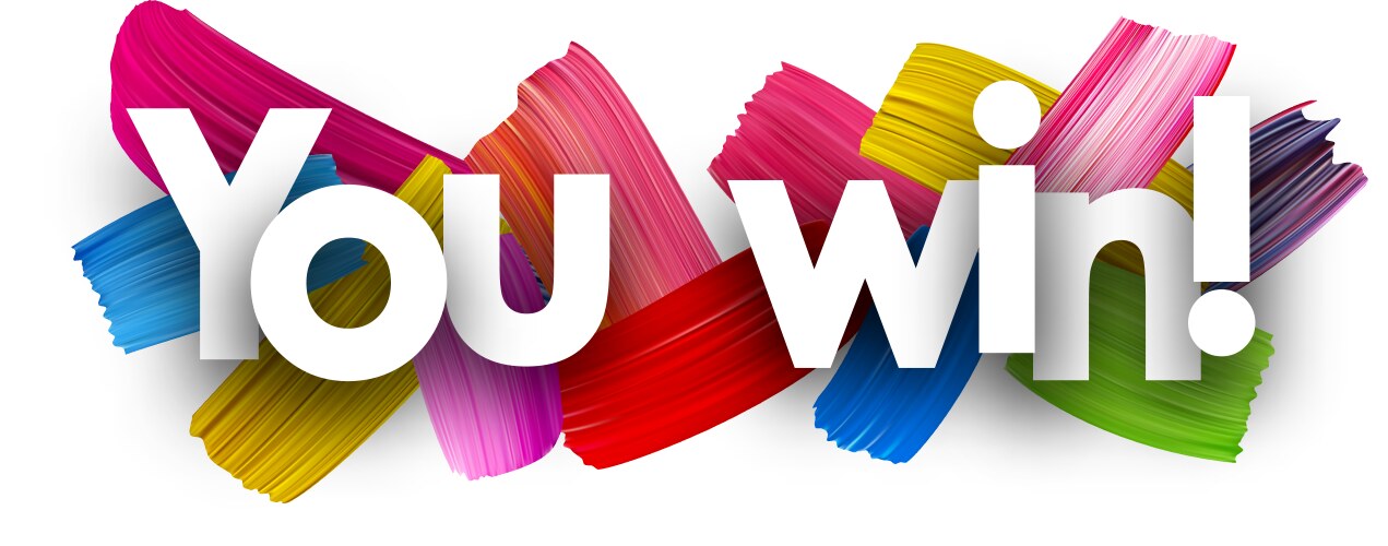 Clearance poster with brush strokes Royalty Free Vector