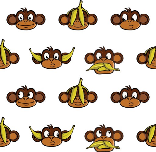 Monkey Yellow Background Vector Images (over 1,800)