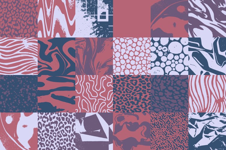 Creative gradient seamless pattern Royalty Free Vector Image