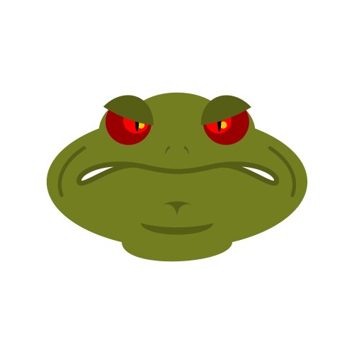 Angry Frog Vector Images (over 140)