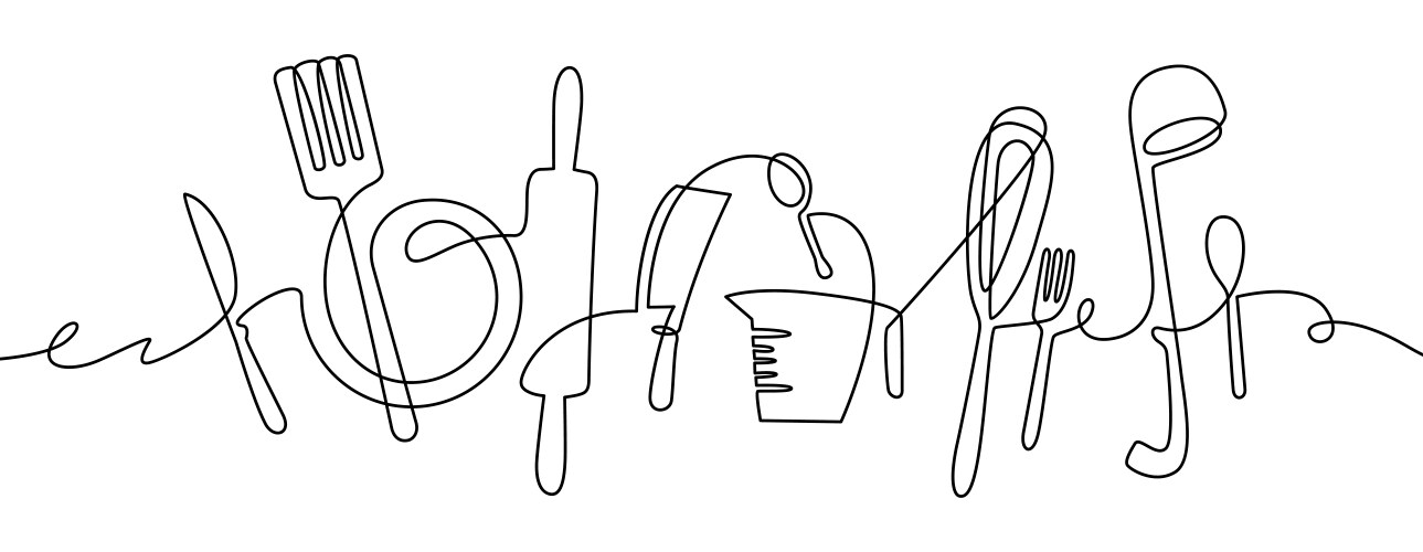 Kitchen Outline Vector Images (over 170,000)