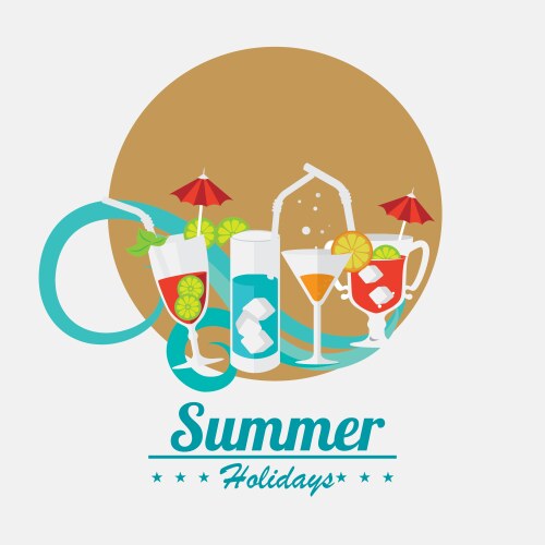 Cocktail party Royalty Free Vector Image - VectorStock