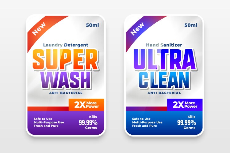 Detergent Label Vector Images (over 9,900)