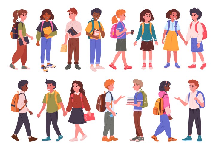 Secondary Students Vector Images (over 1,800)