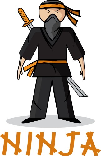 Ninja Chinese Symbol Vector Images (over 1,100)