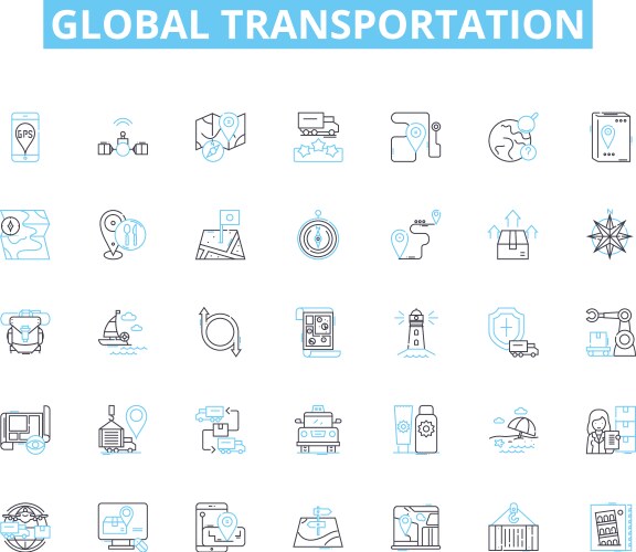 Multimodal Transport Vector Images (over 110)