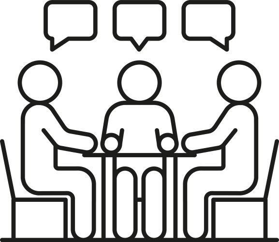 Table workplace Royalty Free Vector Image - VectorStock