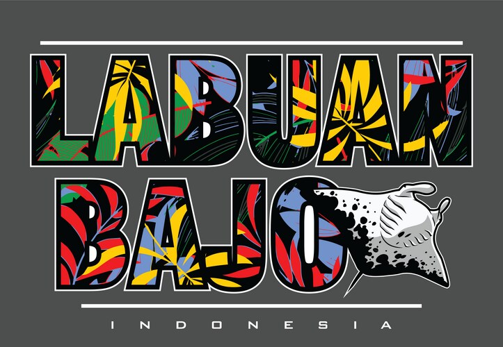 Labuan bajo Vector Images & Graphics for Commercial Use | VectorStock