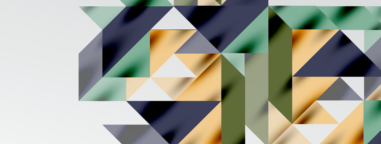 Tech minimal overlapping triangle shapes elements Vector Image