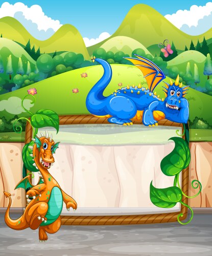 Dragon Border Vector Images (over 1,100)