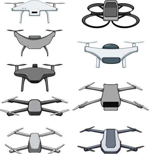 Rotor propeller cartoon Royalty Free Vector Image