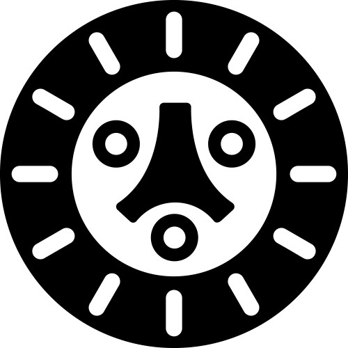 Sol taino Royalty Free Vector Image - VectorStock