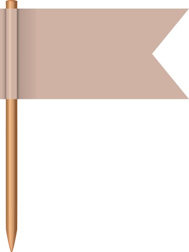 An empty flag banner Royalty Free Vector Image