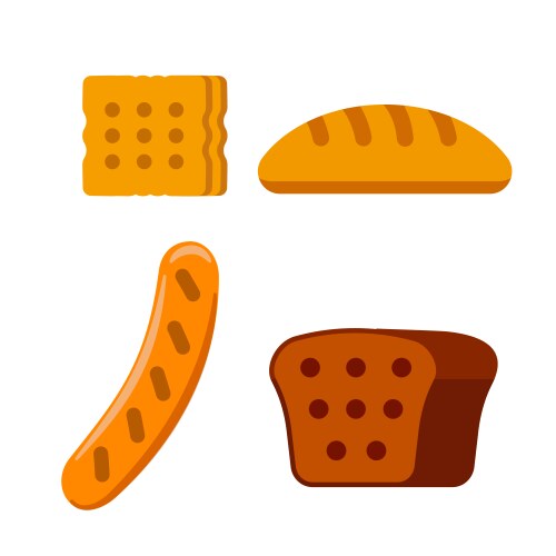 Cartoon irish barmbrack bread character bakery Vector Image