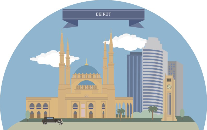 Beirut Skyline Vector Images (67)