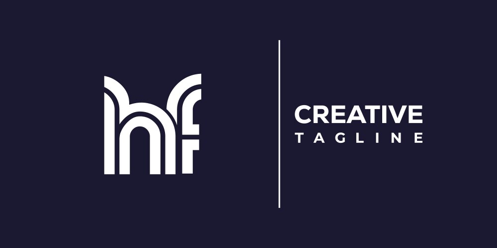 Hf logo Vector Images & Graphics for Commercial Use | VectorStock