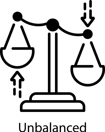 Unbalanced Scale Vector Images (over 230)