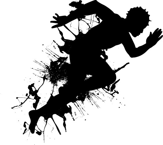 Runner Outline Vector Images (over 4,700)