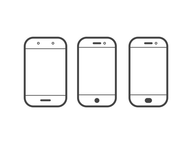 Phone Outline Vector Images (over 250,000)
