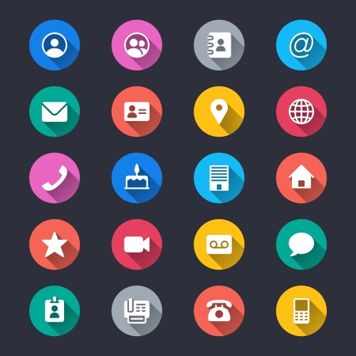 Contact Icons Orange Vector Images (over 35,000)