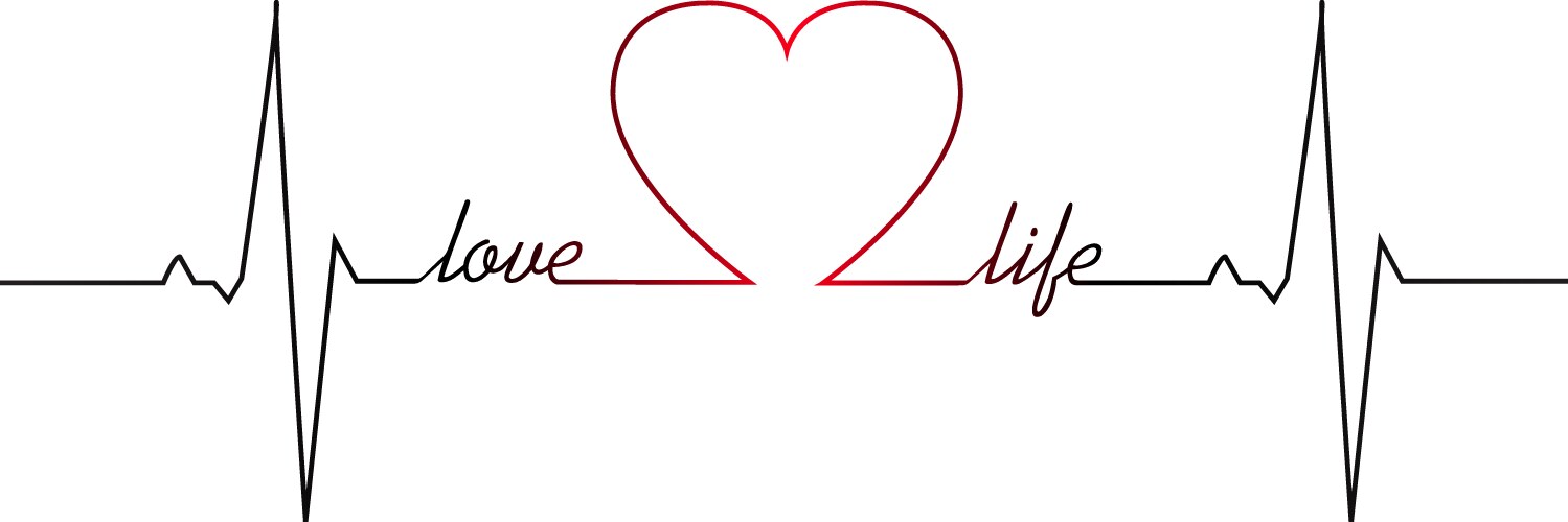 Free Heartbeat Line Vector Images (over 1,300)