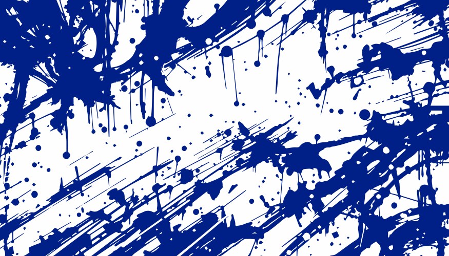 Blue Splatter Paint Background Colorful Paint Splatter Orange Yellow