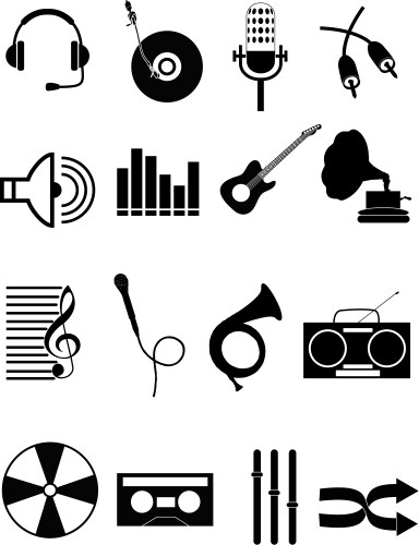 Chair icons Royalty Free Vector Image - VectorStock