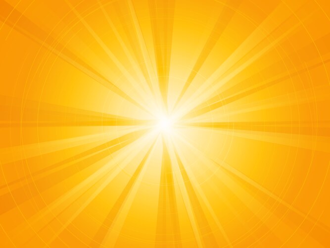 Red sun rays sunburst background Royalty Free Vector Image