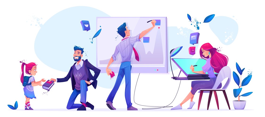 School Cartoon Vector Images (over 340,000)