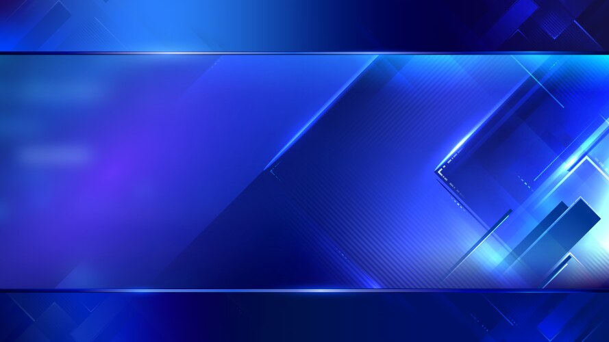 Blue tech background Royalty Free Vector Image