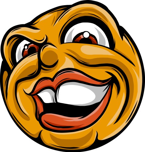 Devious Face Vector Images (58)