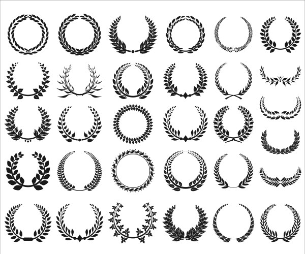 Roman Leaves Vector Images (over 1,000)