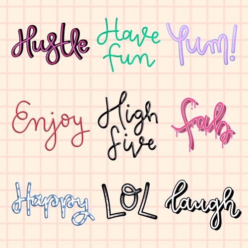 Calligraphy Words Vector Images (over 110,000)