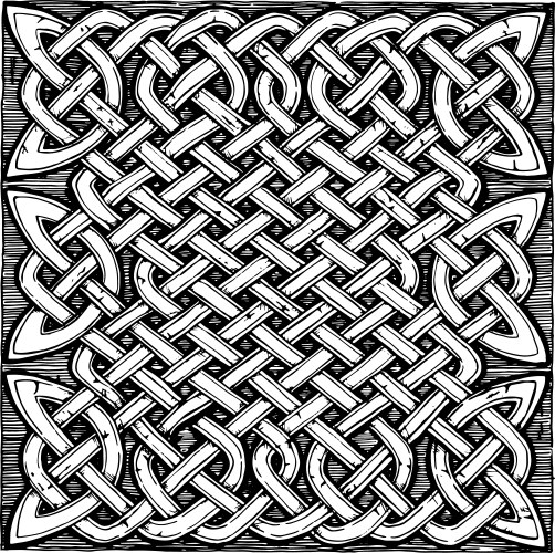 Traditional celtic pattern Royalty Free Vector Image