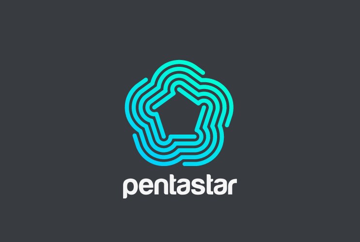 Five Star Circle Vector Images (over 1,500)