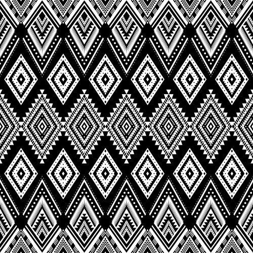 Aztec seamless pattern Royalty Free Vector Image