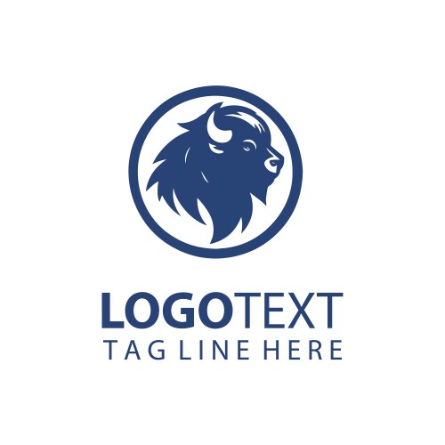 Cattle logo Royalty Free Vector Image - VectorStock