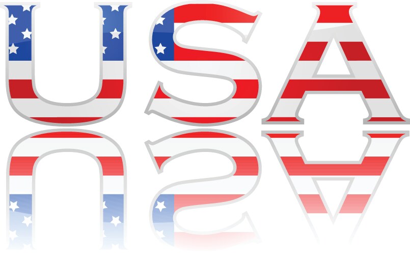 USA Flag Letters Vector Images (over 31,000)