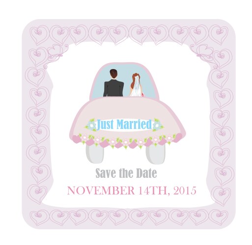 Marriage Poster for Car Vector Images (93)