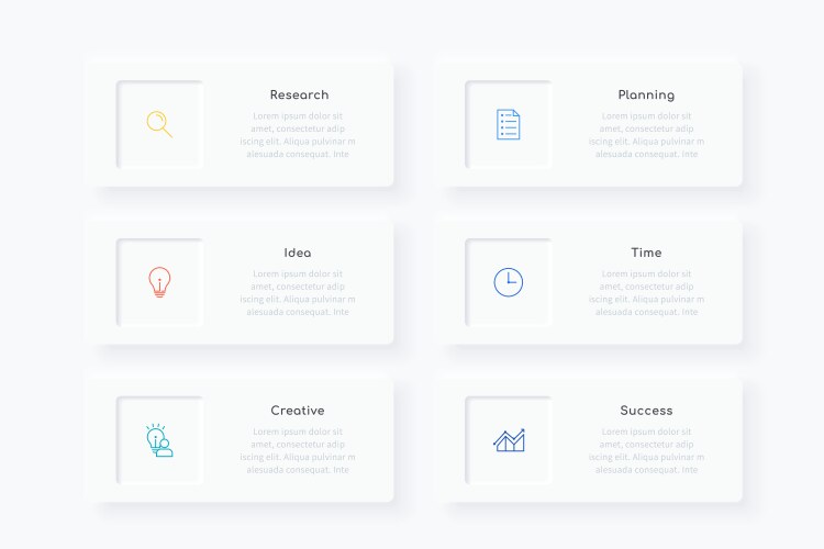 Logic tree diagram infographic Royalty Free Vector Image