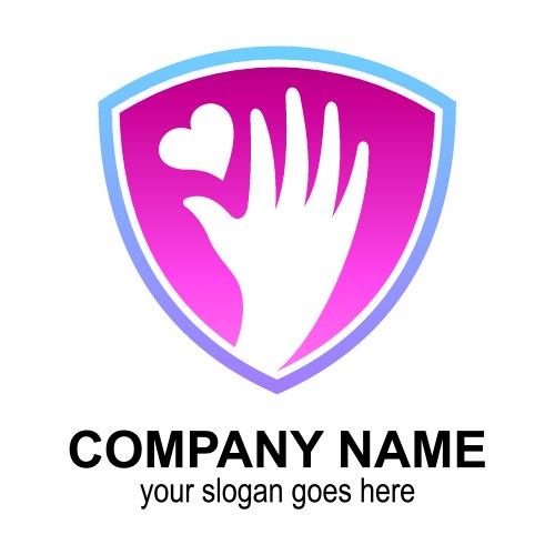 Shield logo Royalty Free Vector Image - VectorStock