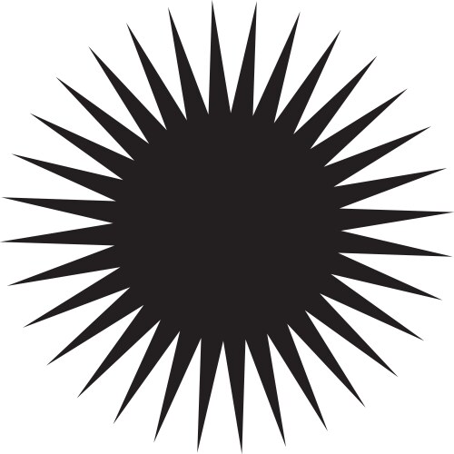 128 point star icon Royalty Free Vector Image - VectorStock