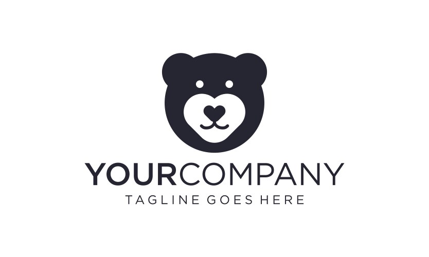 Bear book logo icon Royalty Free Vector Image - VectorStock