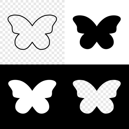 Butterfly Shapes Vector Images (over 28,000)