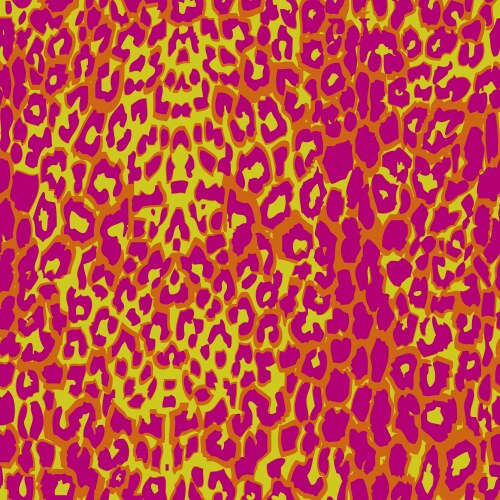 Leopard pixel art style stains pattern design Vector Image