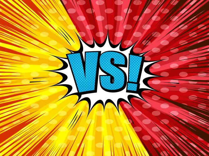 Cartoon funny colorful frame with lines bolts Vector Image