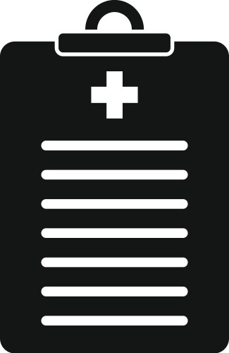 Neck damage icon simple bandage accident Vector Image