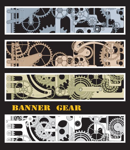 Mechanical engineering banner Vector Images & Graphics for Commercial ...