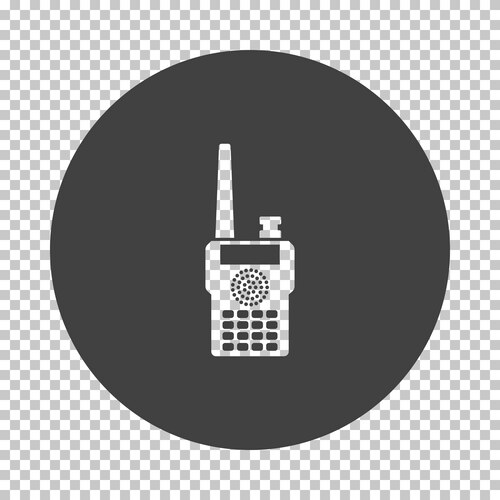 Radio antenna component icon Royalty Free Vector Image