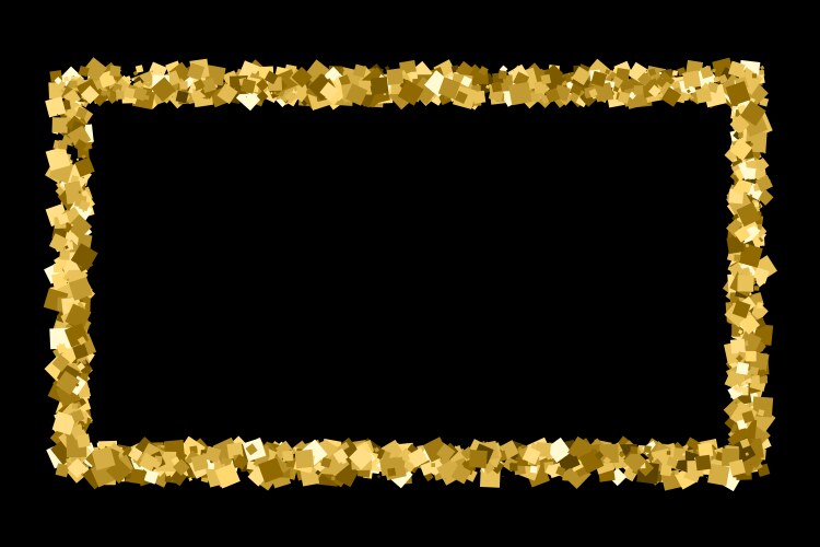 Gold glitter texture Royalty Free Vector Image